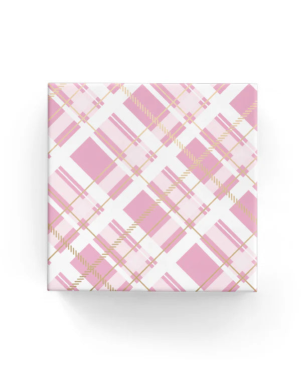 Check Wrap Light Pink Gold – Leisure Coast Hospitality & Packaging