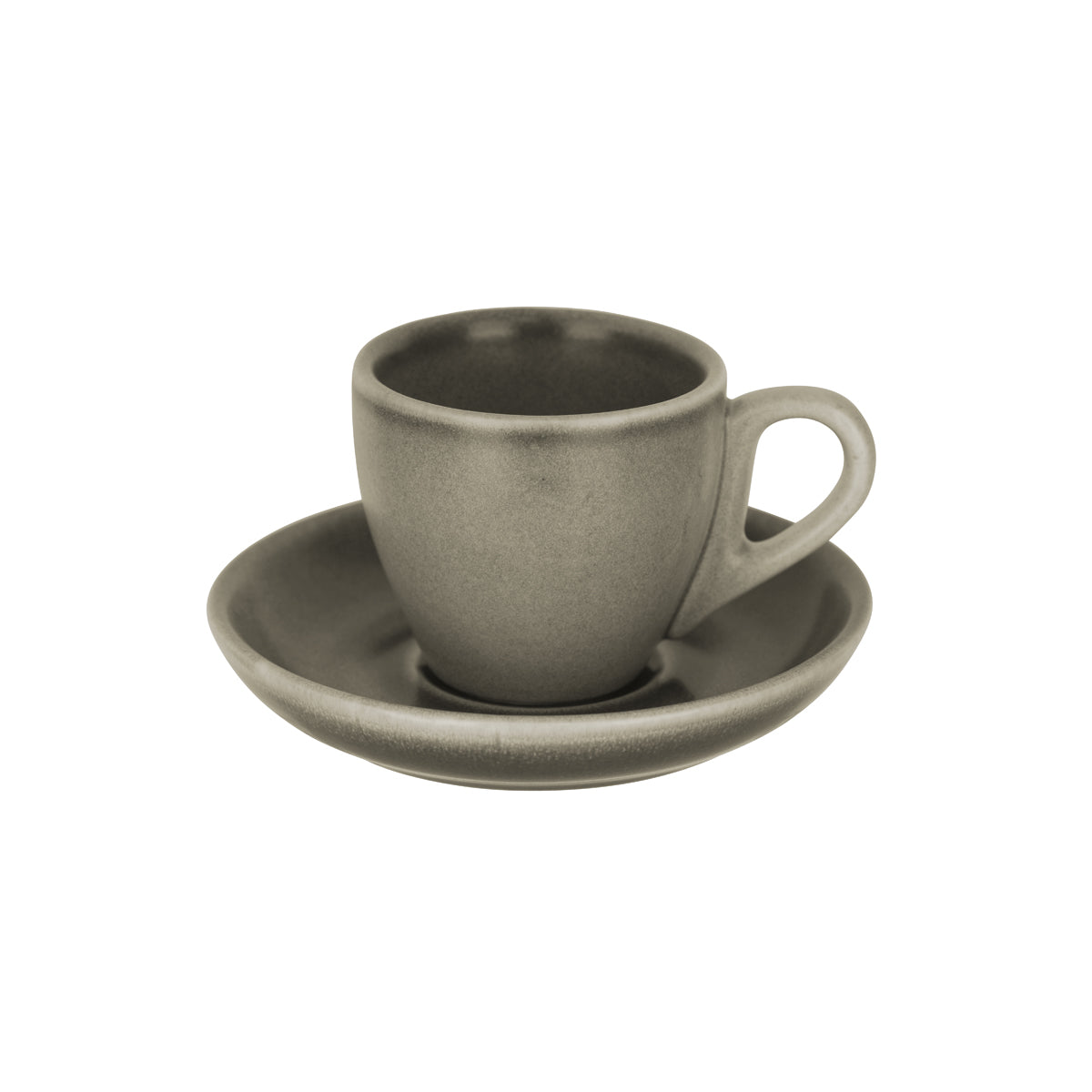Brew Frost Grey Espresso Cup & Saucer | Leisure Coast Hospitality ...