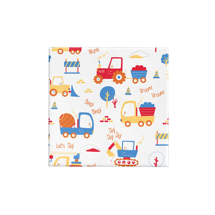 Trucks and Diggers Wrap | gift boxes, eco food packaging